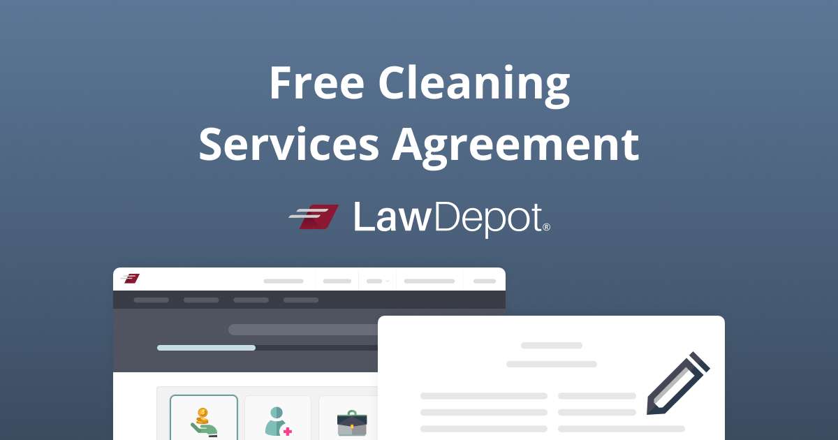 Free Cleaning Services Agreement | LawDepot (UK)