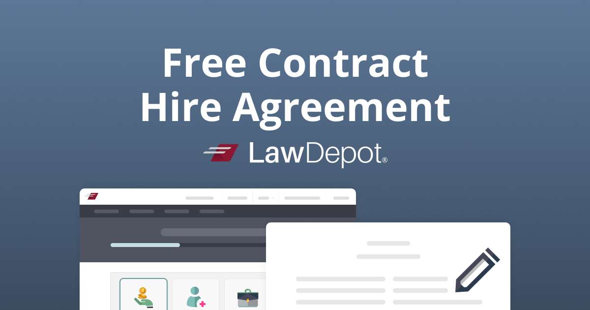 Contract Hire Agreement Template | LawDepot (United Kingdom)